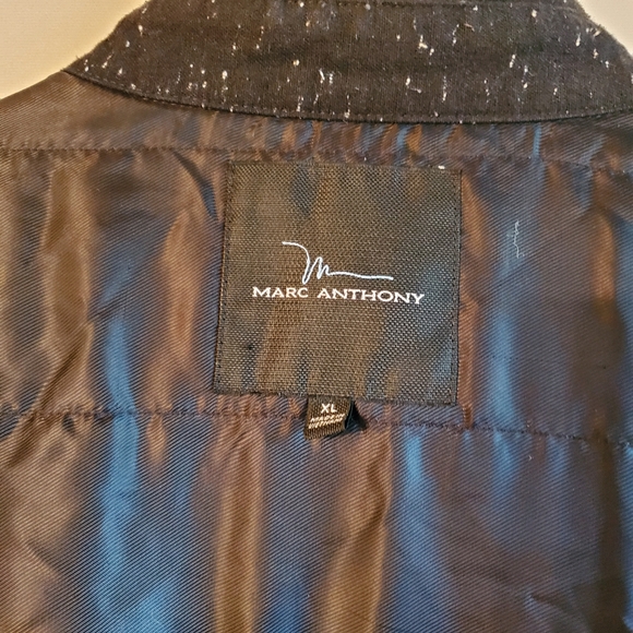 Marc Anthony | Jackets & Coats | Marc Anthony Mens Jacket Black With ...